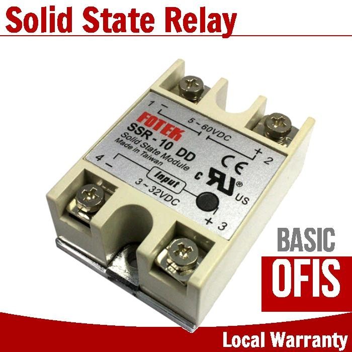 DC to DC Solid State Relay SSR with protective casing | Shopee Malaysia