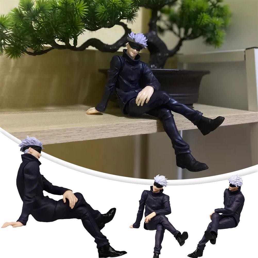 Gojo Satoru Fun 10cm Anime Figure Toy Jujutsu Kaisens Japanese ...