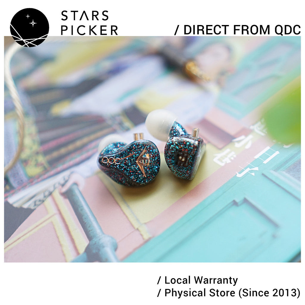 QDC Anole V6-S Standard / V6-C Custom - IEM Earphone 6 BA Drivers and Variable Tuning Switch ...