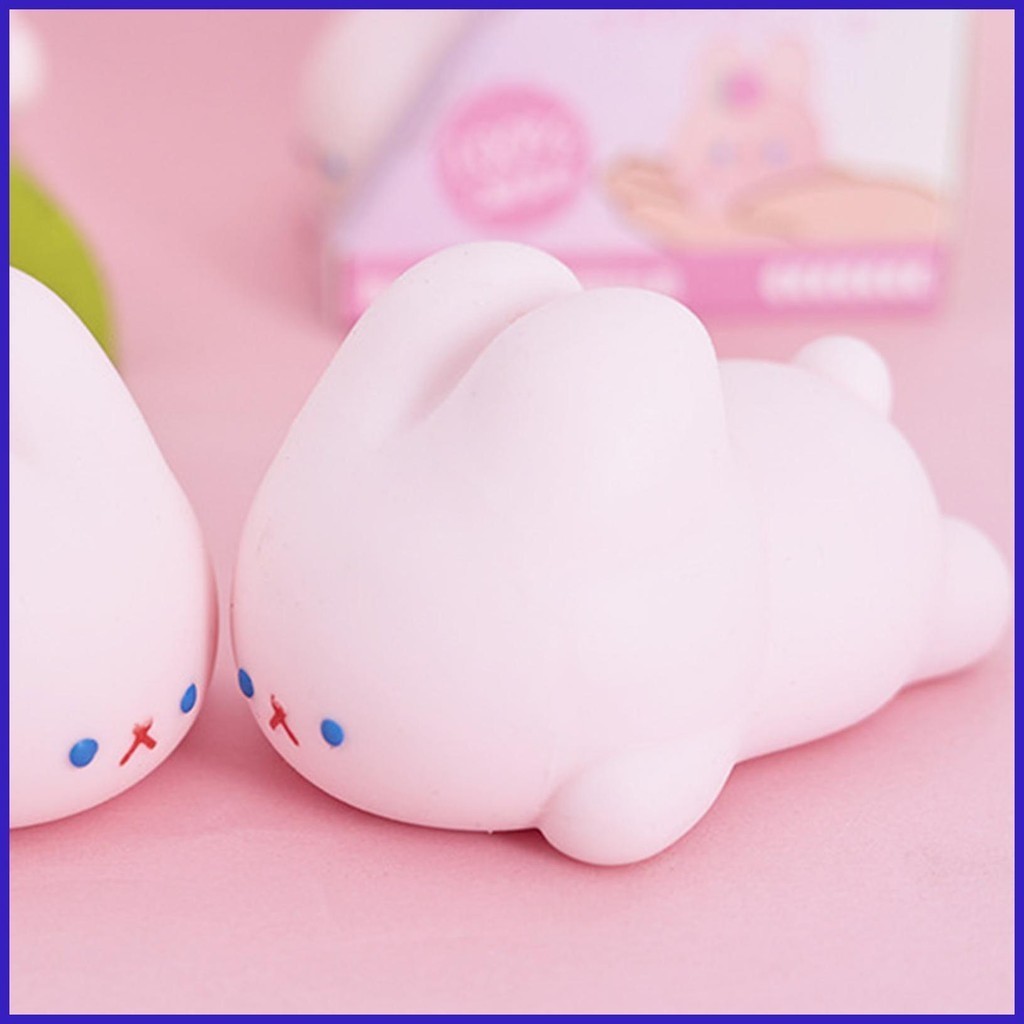 Easter Bunny Squeeze Toy Fidget Sensory Toy Small Animal Creative Soft ...