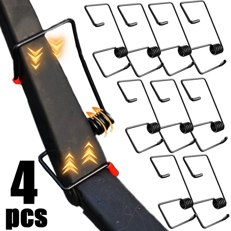 4Pcs Automobile Wiper Spring - Auto Booster Wiper Arm - Universal ...