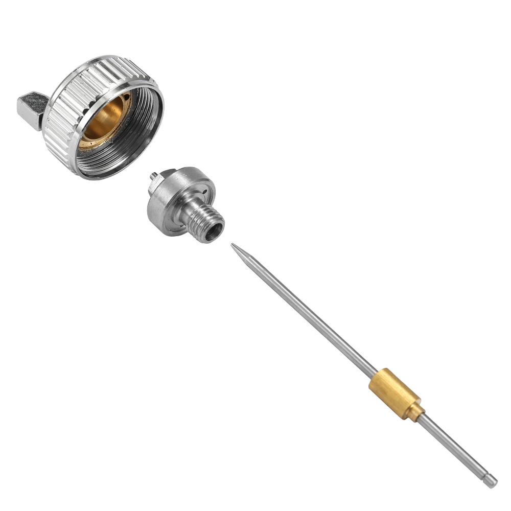 Rolketu H-2000 Sprayer Nozzle Kit 0.5/0.8/1.0mm Mini Paint Spray Gun ...