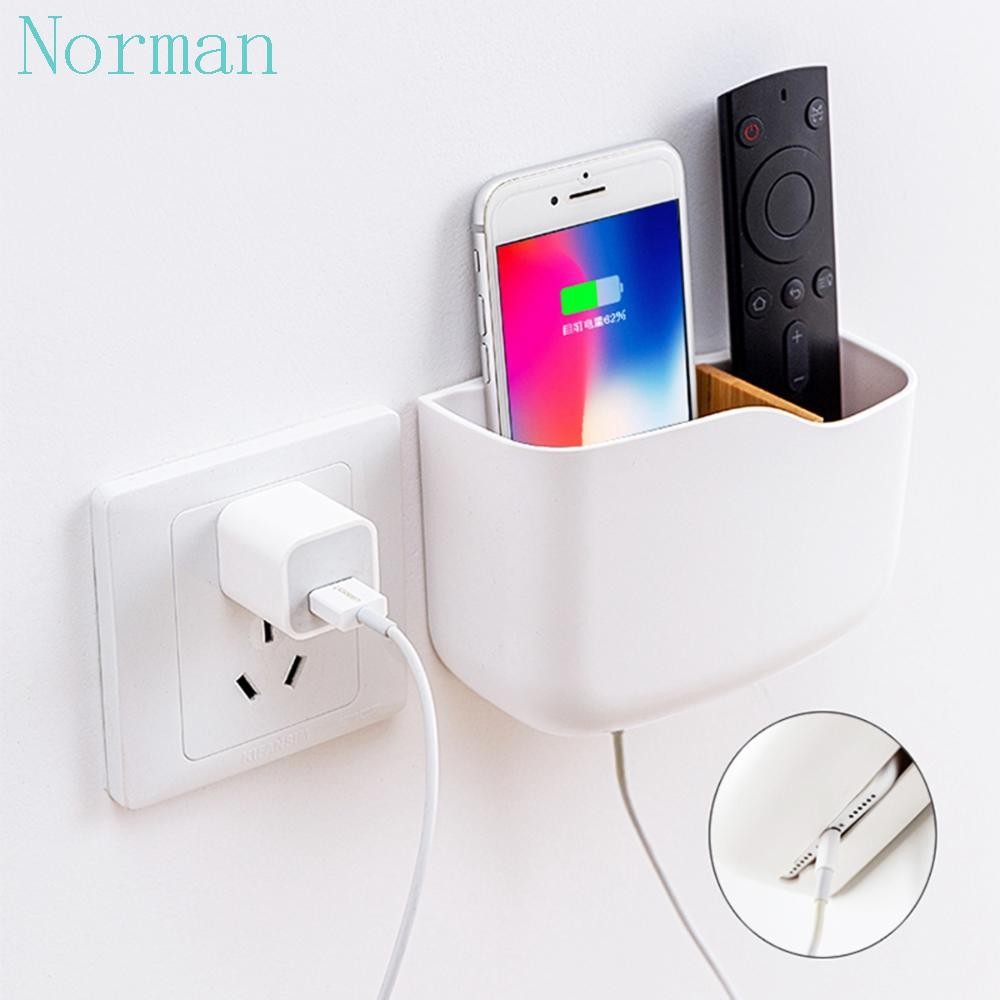 NORMAN Remote Control Holder Desk Table Self Adhesive with Partitions ...