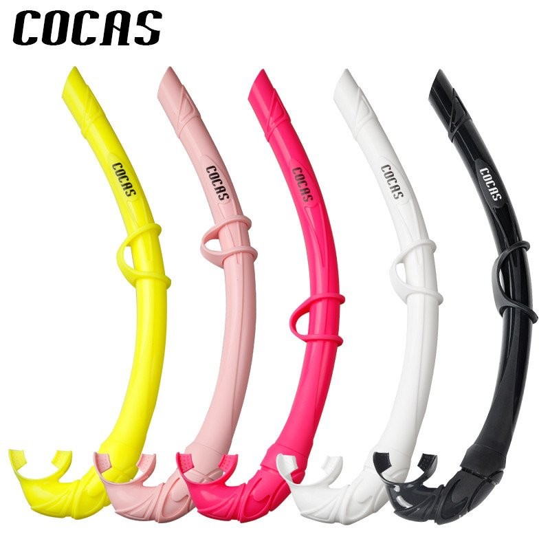 Cocas Freediving Snorkeling Wet Breathing Tube Respirator Diving Tube ...