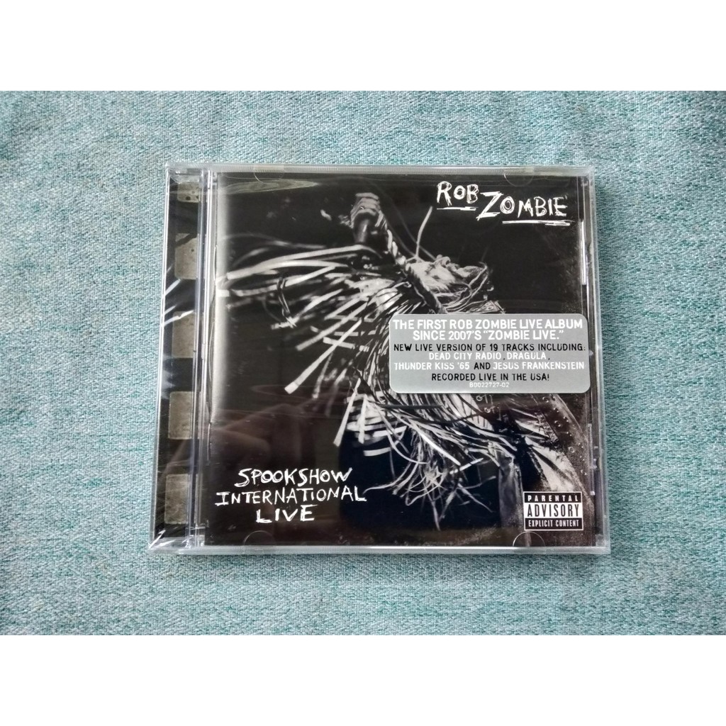 (brand new ) 金属 Rob Zombie Spookshow International Live CD | Shopee ...