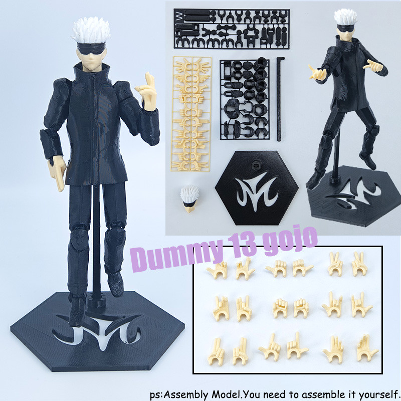 Jujutsu Kaisen Gojo Action Figure Movable T13 Action Figure Gojo ...