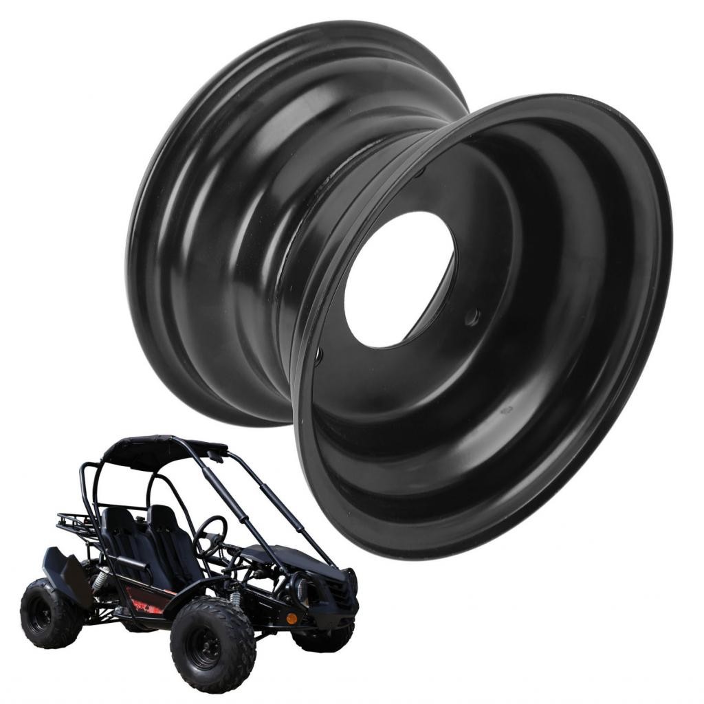 Honglai8 145/70-6 Go Kart Rim Enhanced Traction Secure 3 Holes Stylish ...