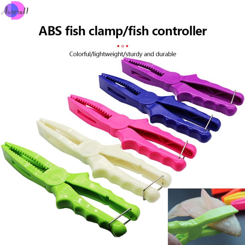 Aurora11 Fishing Grabber Pliers ABS Fish Clamp Grip Catch Release Tool ...