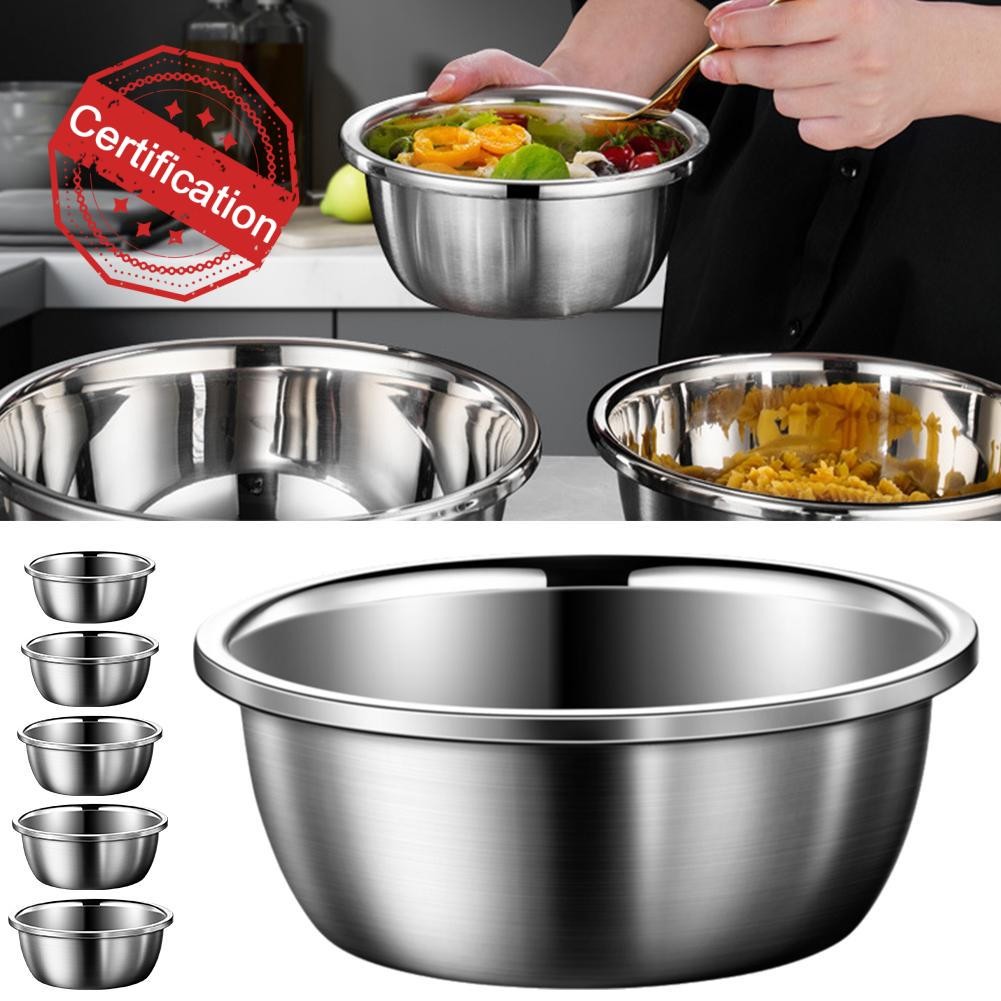 Stainless Steel Bowl Egg Beater Basin Wash Basin Vegetable Wash Basin ...