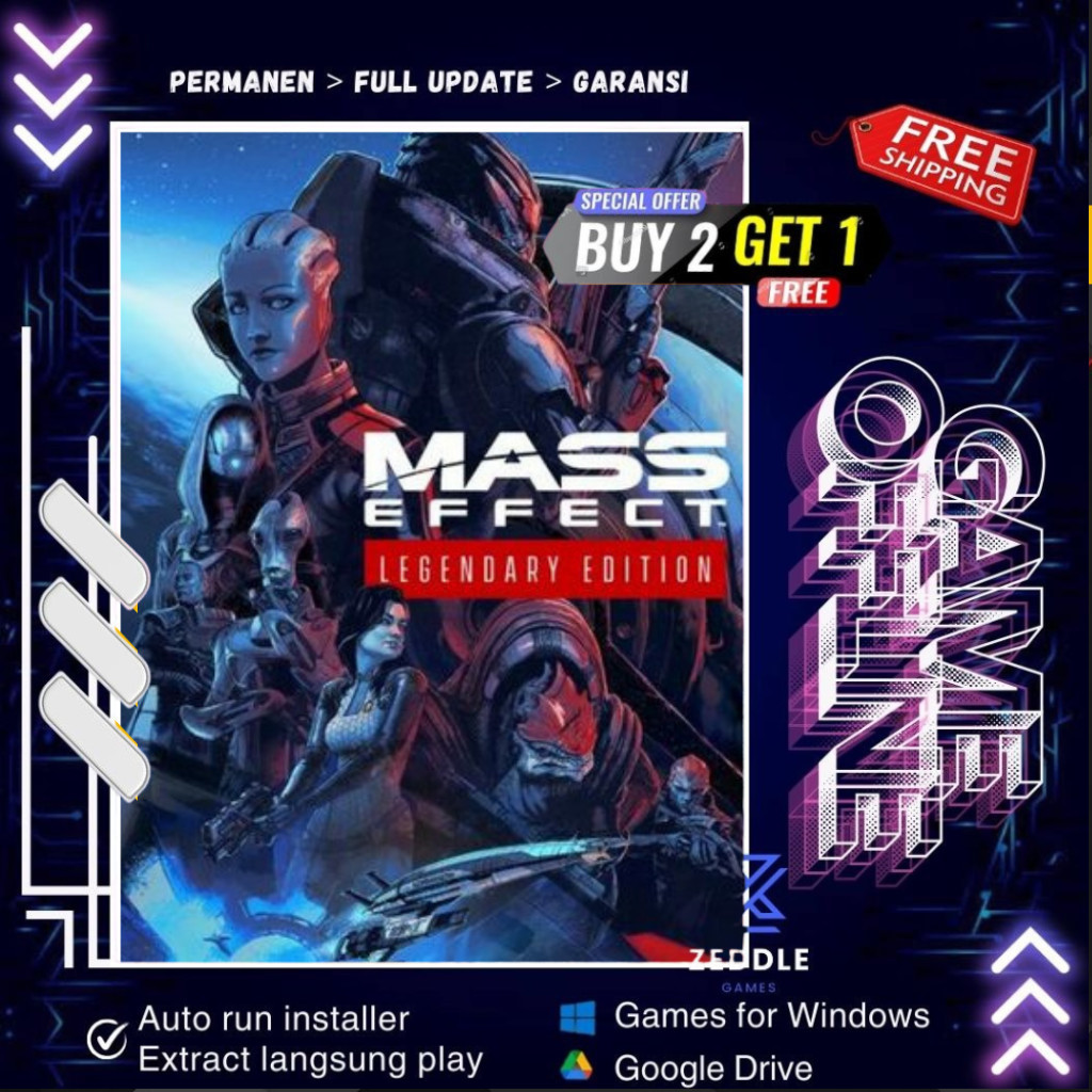 Mass EFFECT LEGENDARY EDITION - PC GAME - LAPTOP GAME - PC GAME OFFLINE | Shopee Malaysia