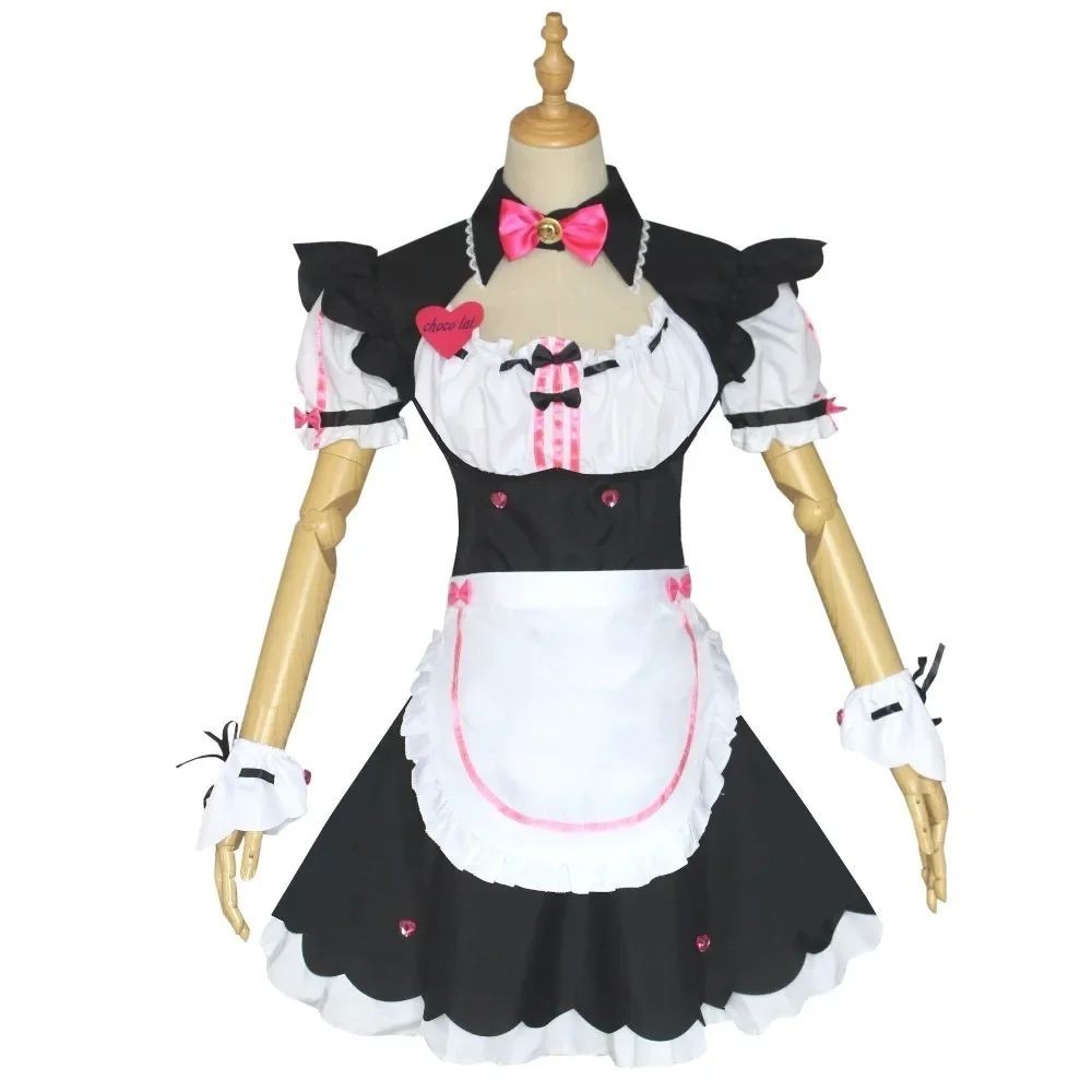 Anime Cosplay Chocolate Vanilla Cosplay Costume Maid Dress Lolita Dress ...