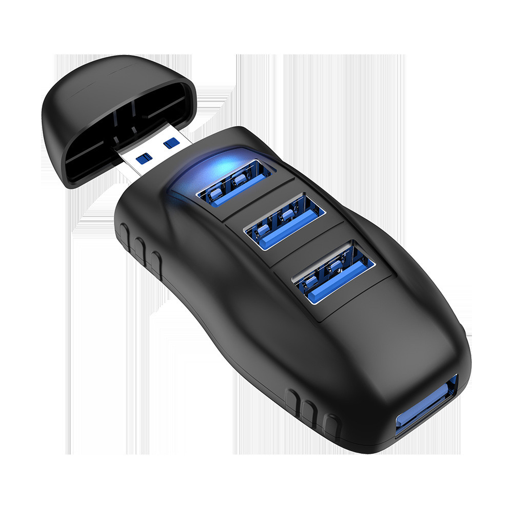Private Model Car Key usb3.0 HUB One for Four Laptop Splitter Docking ...