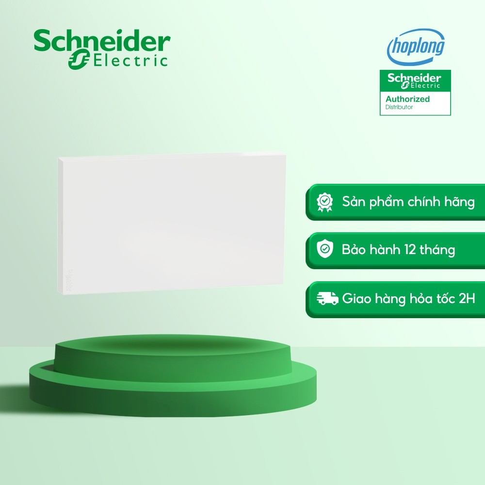 Smooth cover M3T01BP_WE Schneider - White - 1 gangs | Shopee Malaysia