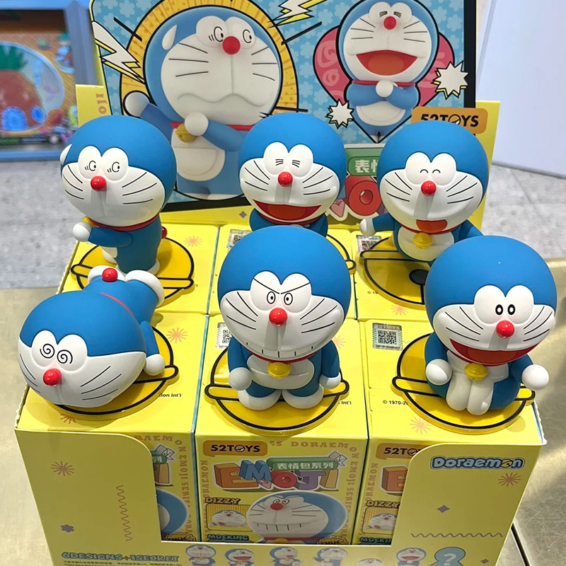 Doraemon Emoticon Pack Series Figure Creative Tinkerbell Cat Doll ...