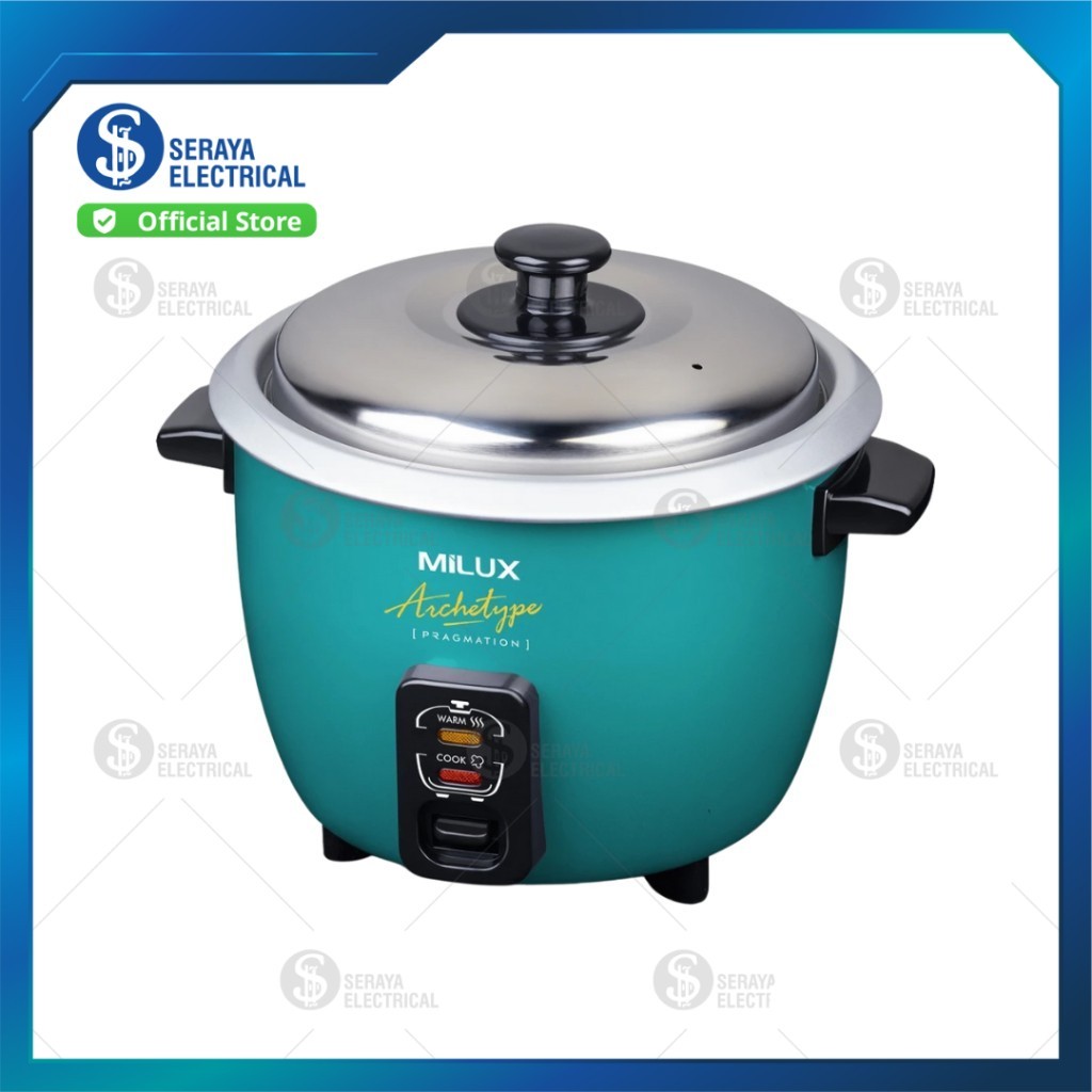 Milux 1L Electric Rice Cooker MRC510 / MRC-510 饭煲 Periuk Nasi | Shopee ...
