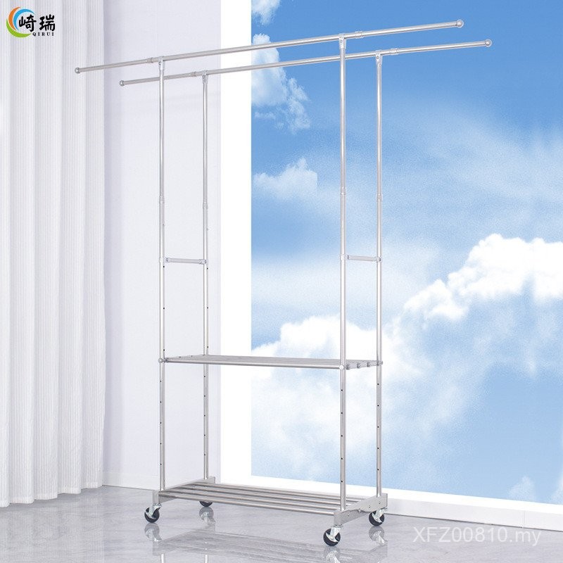 Retractable Drying 304 Lifting Quilt Rack Stainless Steel Courtyard ...
