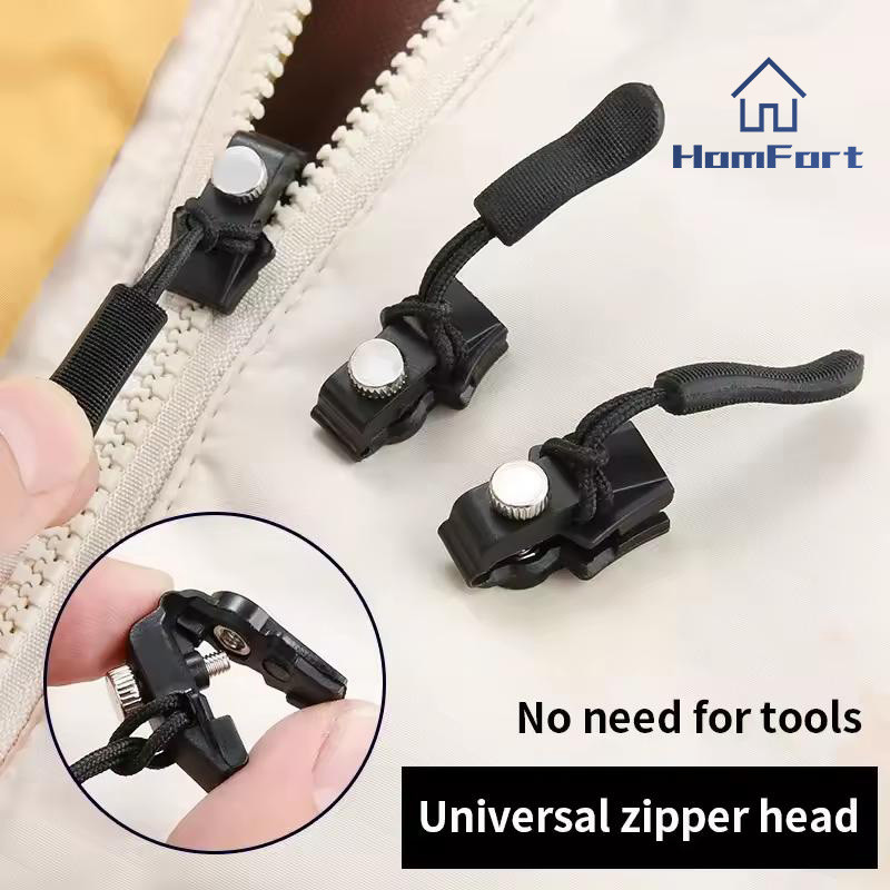 Universal Zipper Repair Kit Quick Instant Detachable Zipper Head ...