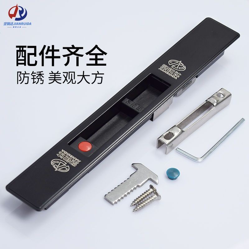 Type 90 Single-Sided Sliding Door Hook Lock Aluminum Alloy Sliding Door ...