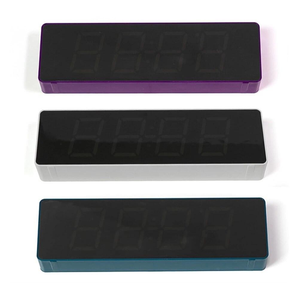 DIY ESP8266 IoT WiFi RGB Colorful Clock Kit with Real-Time LED Colors Multiple Alarms ...