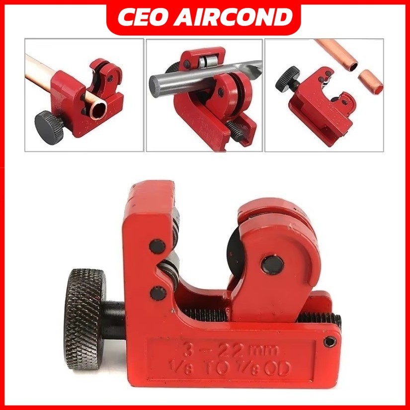 CEOapt 3-22mm Copper Pipe Cutter Pliers Copper Aluminium Steel Tube Air ...