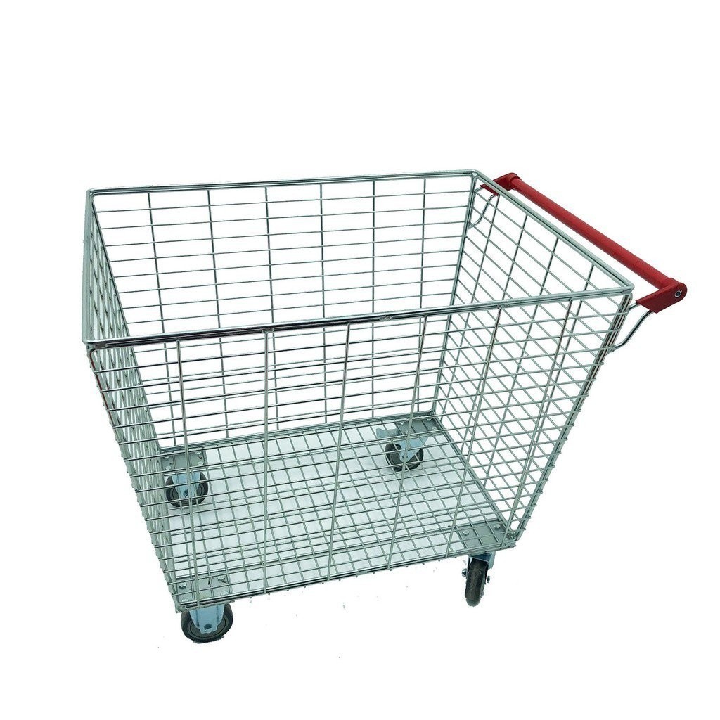 Supermarket Shopping Cart Metal Turnover Frame Warehouse Goods Use ...