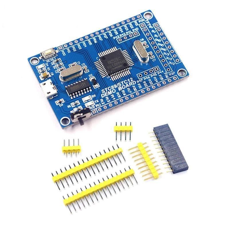 51 SCM Minimum System Board STC89C52 STC51 STC89C52RC Core Development Learning Board | Shopee ...