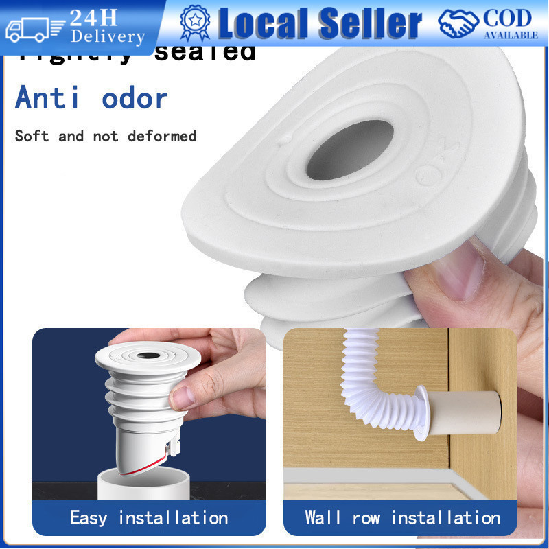Anti-Odor Floor Drain Water Pipe Plug Bathroom One Way Valve Sewer ...