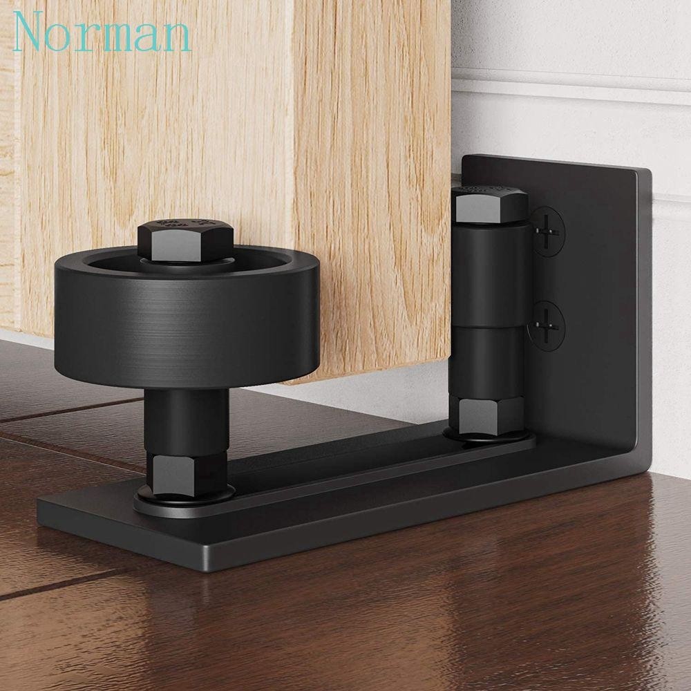 NORMAN Barn Door Floor Guide Non-Damage Adjustable for Closet Track ...