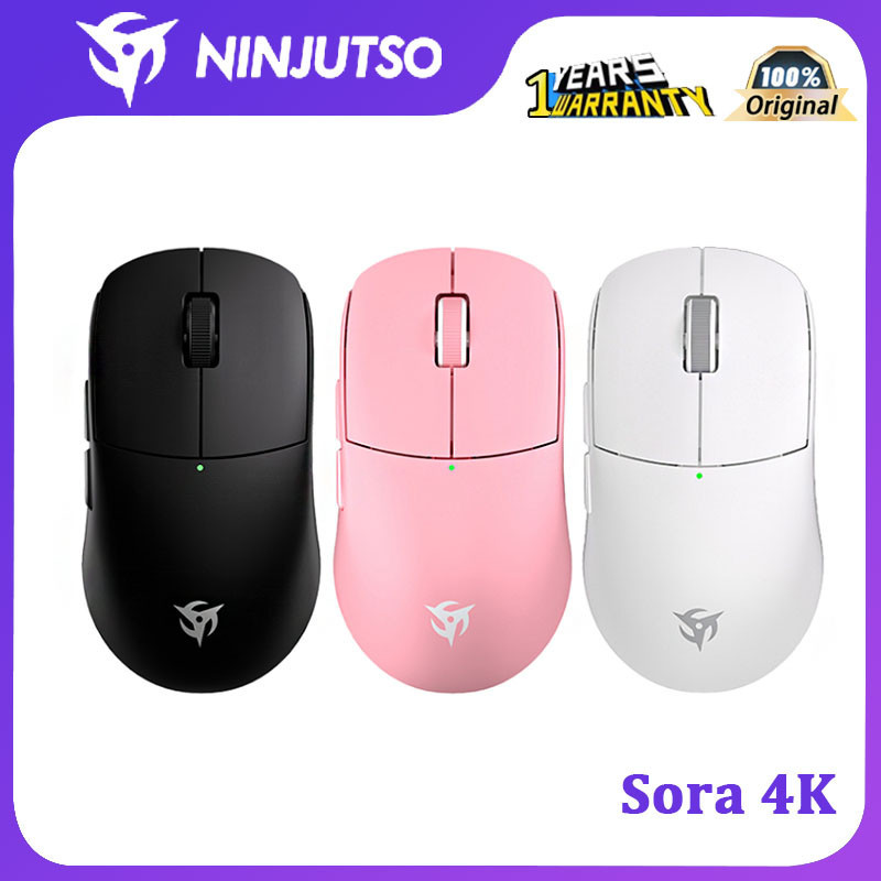 Ninjutso Sora 4K Wireless Gaming Mouse | Shopee Malaysia