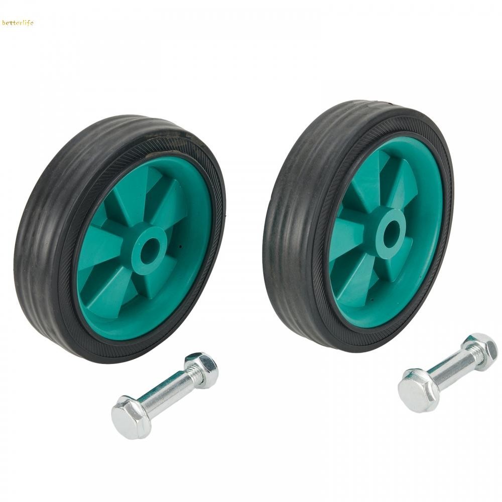 2Pcs Shock Absorbing Green Air Compressor Wheel Replacement Silent 5 ...