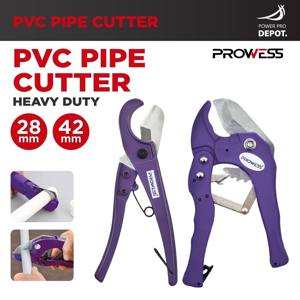 Prowess PVC Pipe Cutter | Pemotong Paip PVC | Plumbing Tool ( 28mm ...