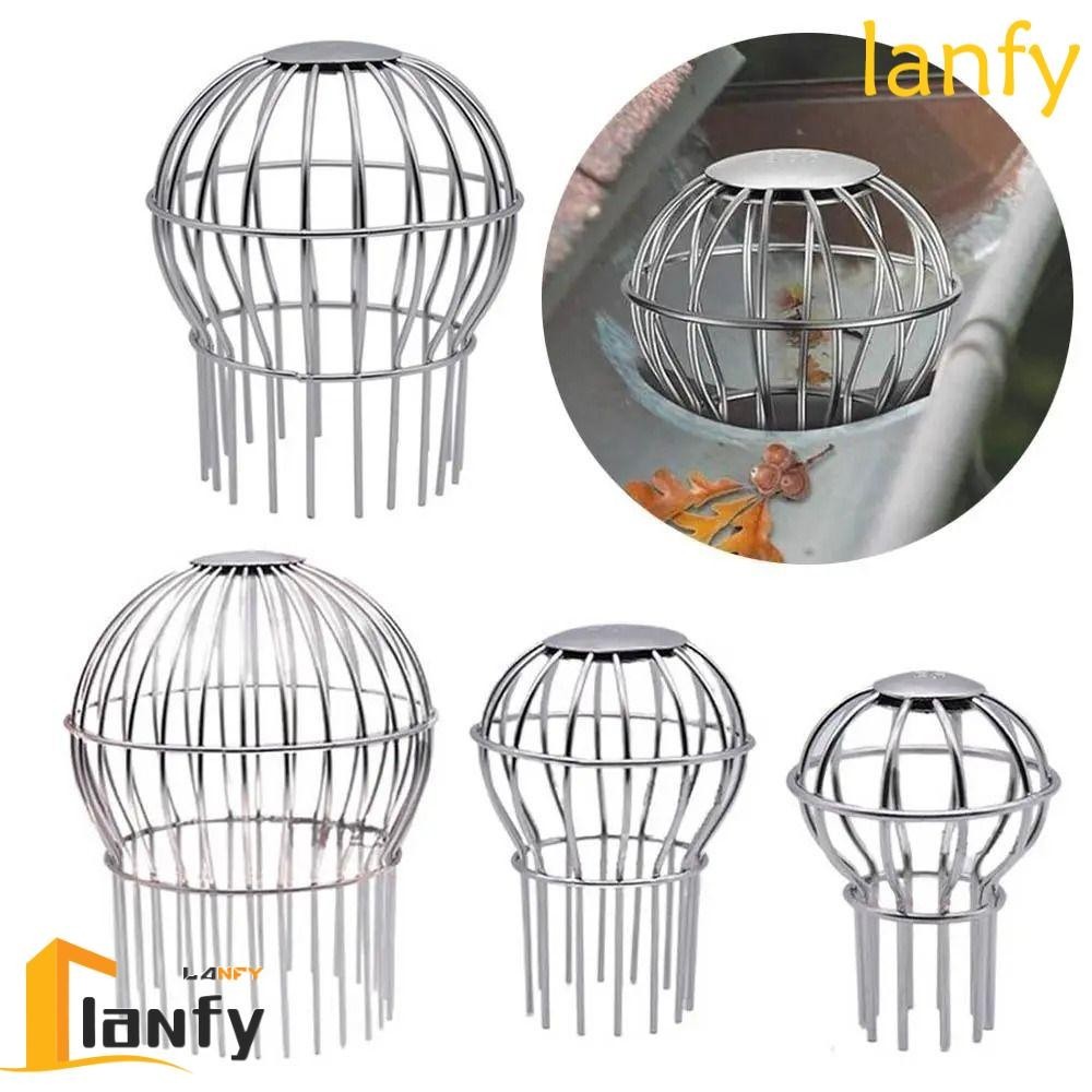 LANFY Anti-Clog Filter Screen Cover, Downspout Filter Gutter Protection ...