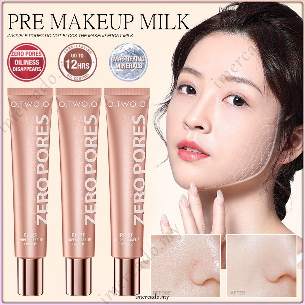 O.TWO.O Primer Invisible Poreless Primer Oil-Control Long-lasting ...