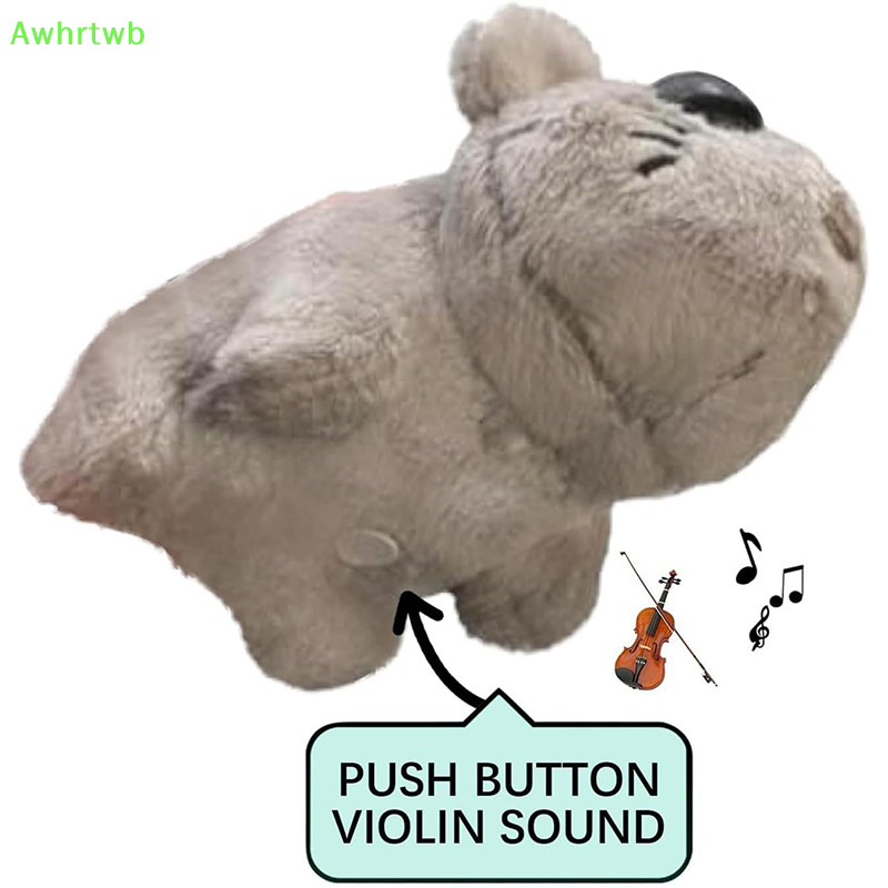 Awhrtwb Sad Hamster Plush Toys Music Toy Sad Hamster Meme Plush With ...