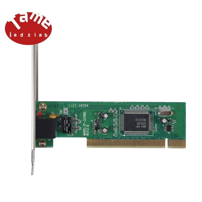 PCI Network Card RTL8139D Expansion Card 100Mbps RJ45 Ethernet Card ...