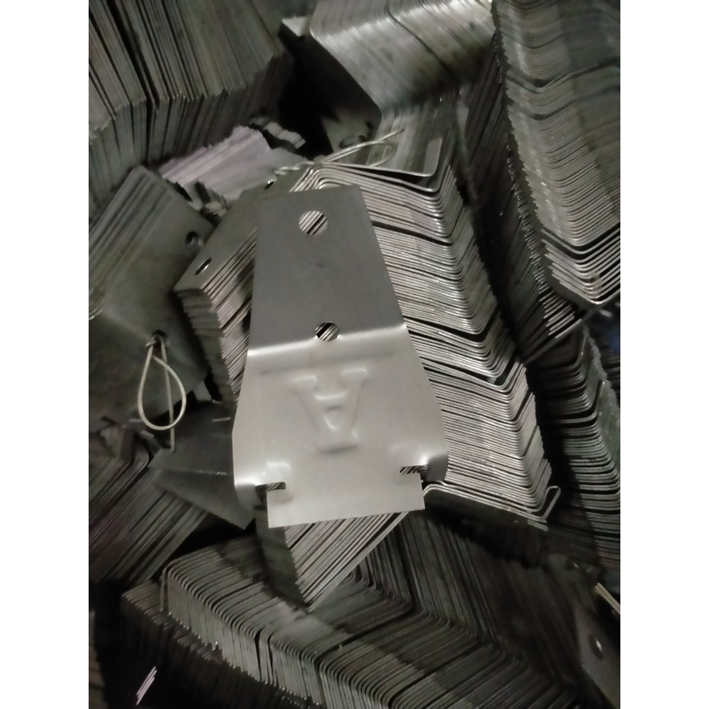 Clip Lock [100 Pcs/Bundle] Frosted T-Bar Smooth Plaster Ce Stripe ...