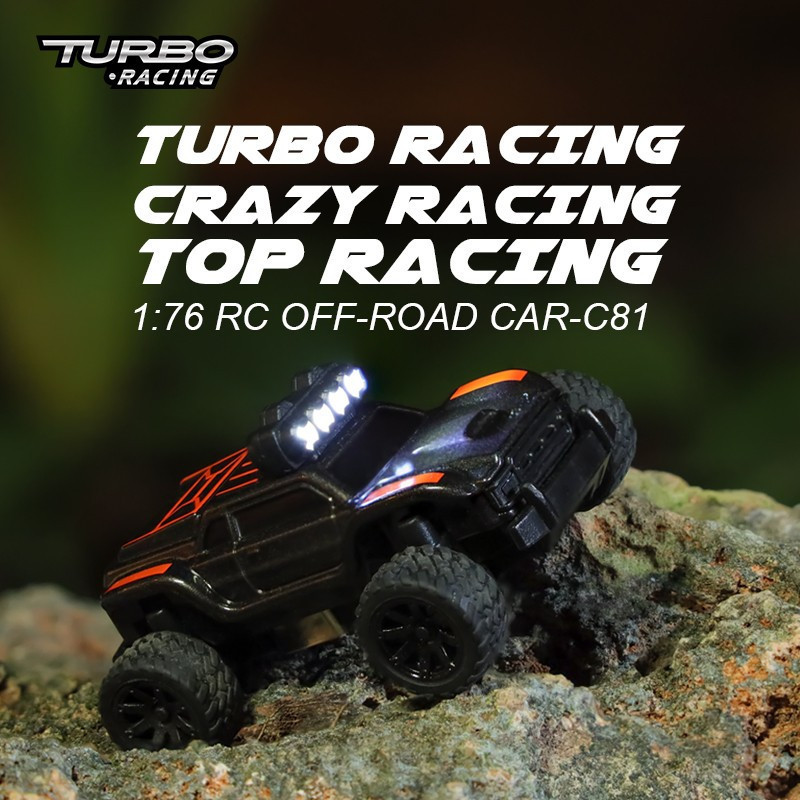Turbo Racing C81 Truck Car 1/76 Scale RTR Yellow/Black READY STOCK ...