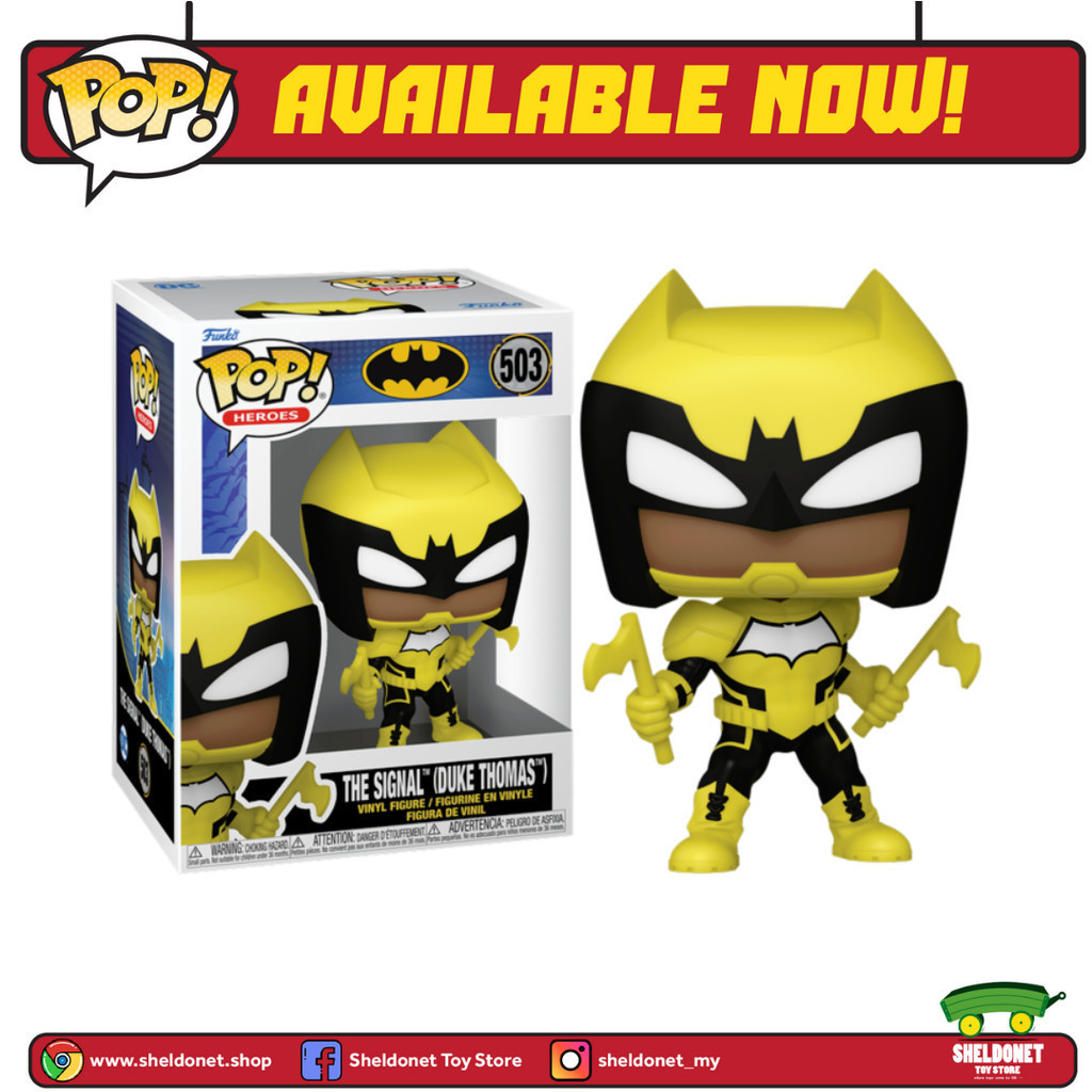 Funko Pop! Heroes: Batman - The Signal "Duke Thomas" (Batman: War Zone ...