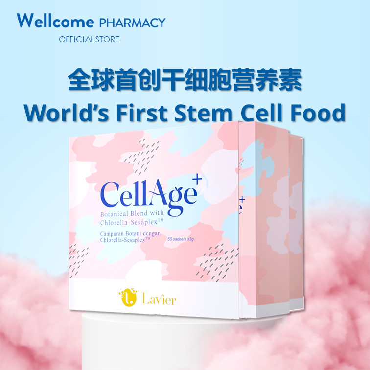 Lavier CellAge+ All Natural Plant Based Stem Cell Nutrients Formulation ...