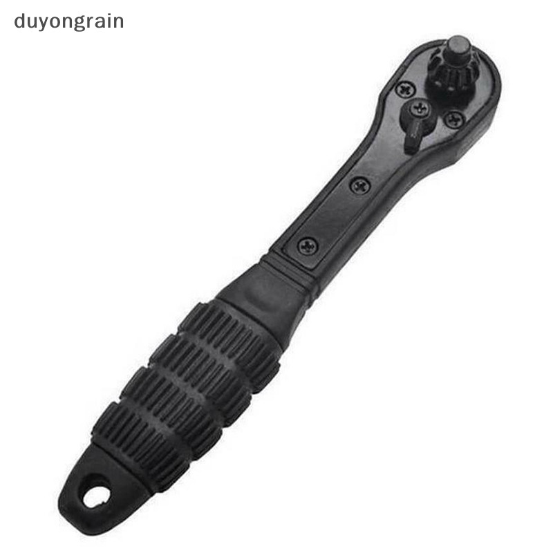 (duyongrain) 2 in 1 Drill Chuck Ratchet Spanner Two-way Quick Ratchet ...