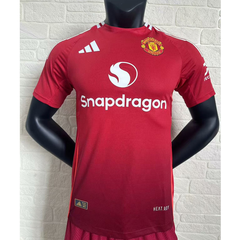 [Player Version] 2024 25 Mancheste United Home Jersey High Quality MU ...