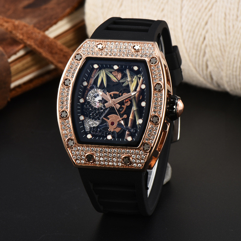 Rm Diamond Panda Luxury Quartz Watch | Shopee Malaysia