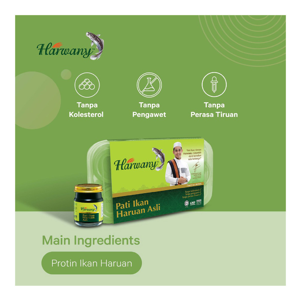 HARWANY Essence Of Black Fish Original 75ml X 6's + FOC 1's - Harwany ...