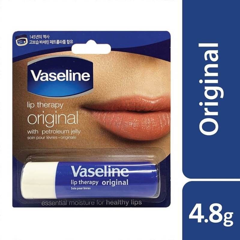 Vaseline Lip Therapy Original 4.8g | Shopee Malaysia