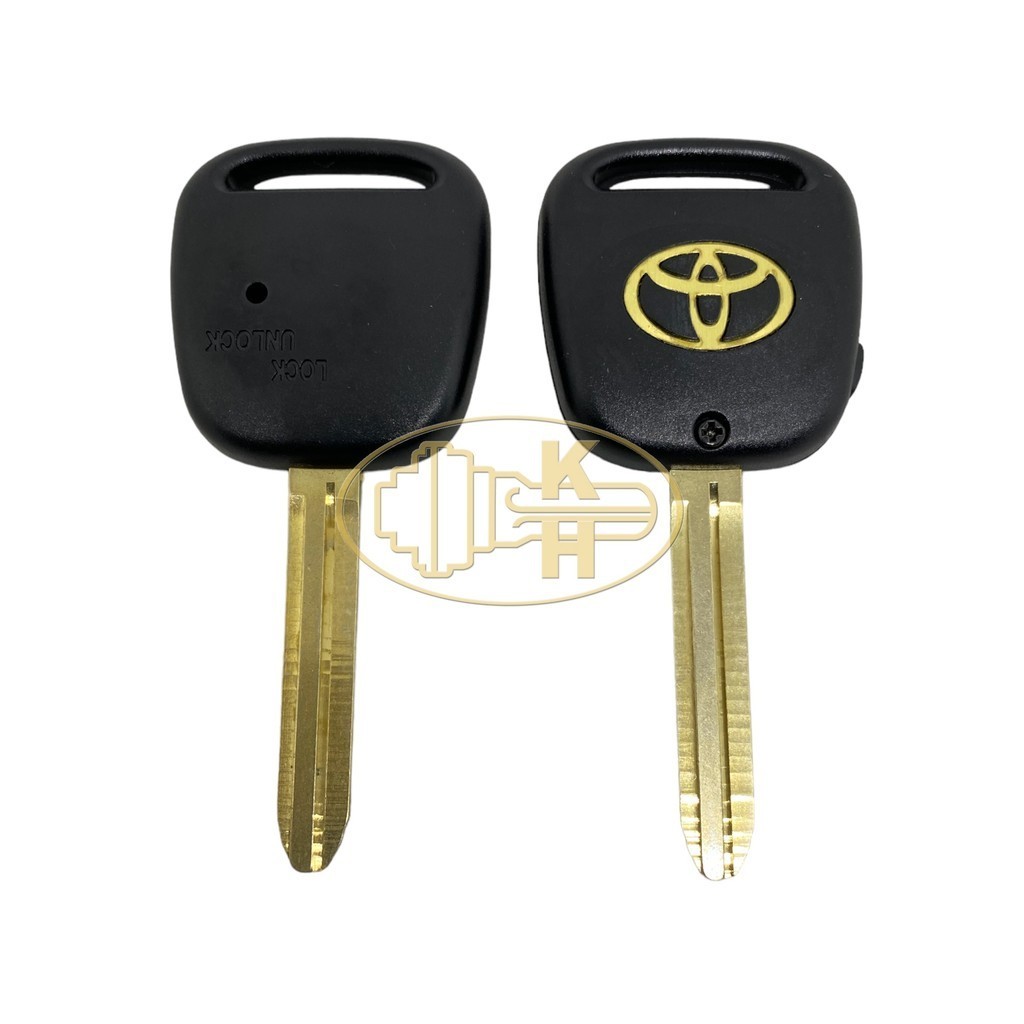 Toyota Wish Estima 1 button remote key (recond) | Shopee Malaysia