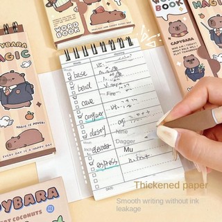 VALENTINE1 Mini Planner Notebook, Multifunction Stationery Capybara ...