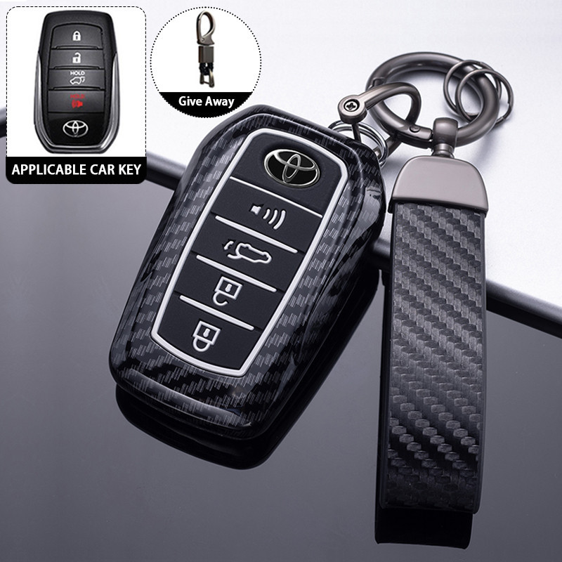 Cover Kunci Toyota Hilux GR Sport Fortuner GR Sport 2022 - 2024 Car Key ...