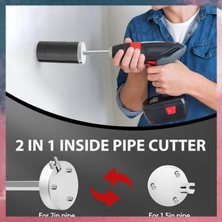 (E B M P)Inside Pipe Cutter for 1-1/2 Inch and 2Inch Schedule 40 Pipe,7 ...