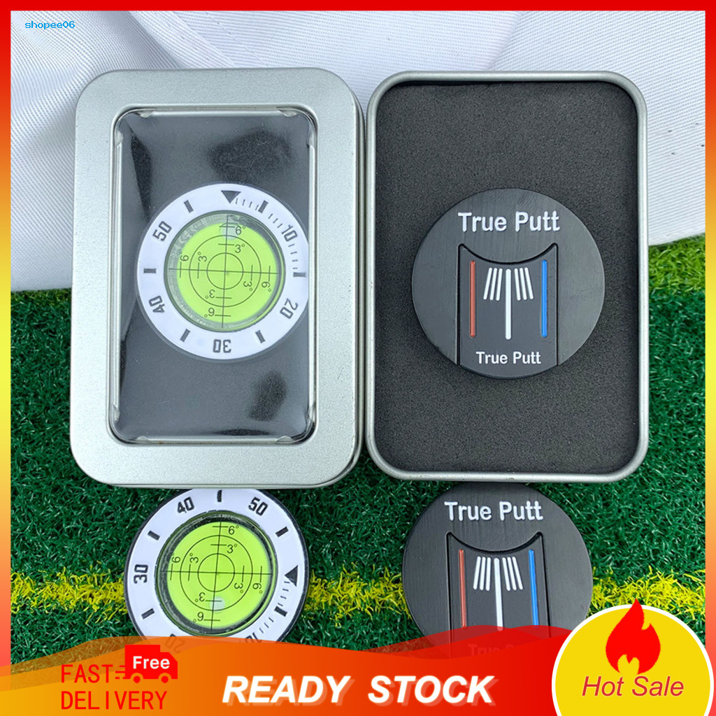 SDRU Golf Green Reader with Ball Marker Golf Putt Green Reader High ...