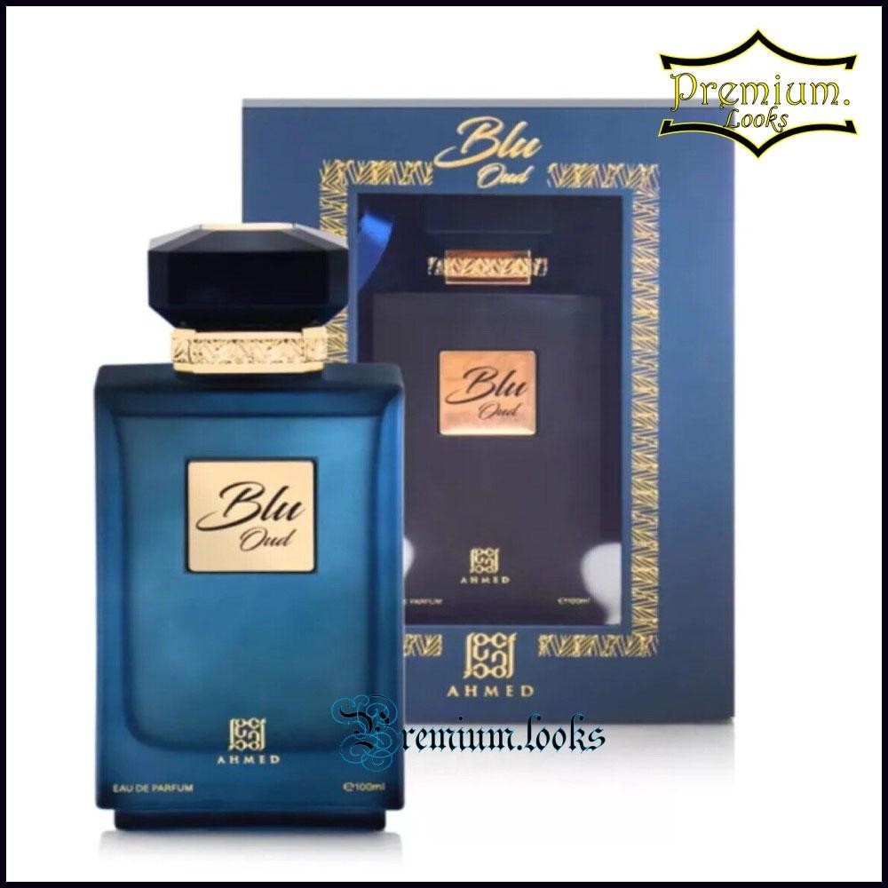 BLUE OUD perfume for Men 100ml - leather spicy woody Bergamot musk Agarwood | Shopee Malaysia